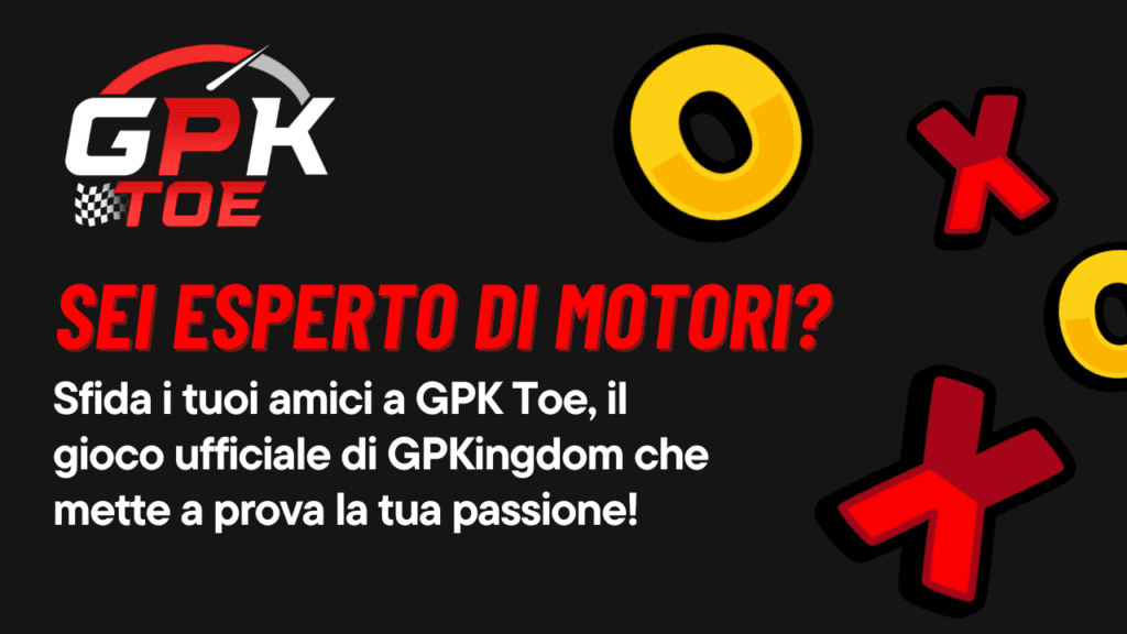 GPK Toe, the TIC TAC TOE game that challenges your skills in F1 and ...