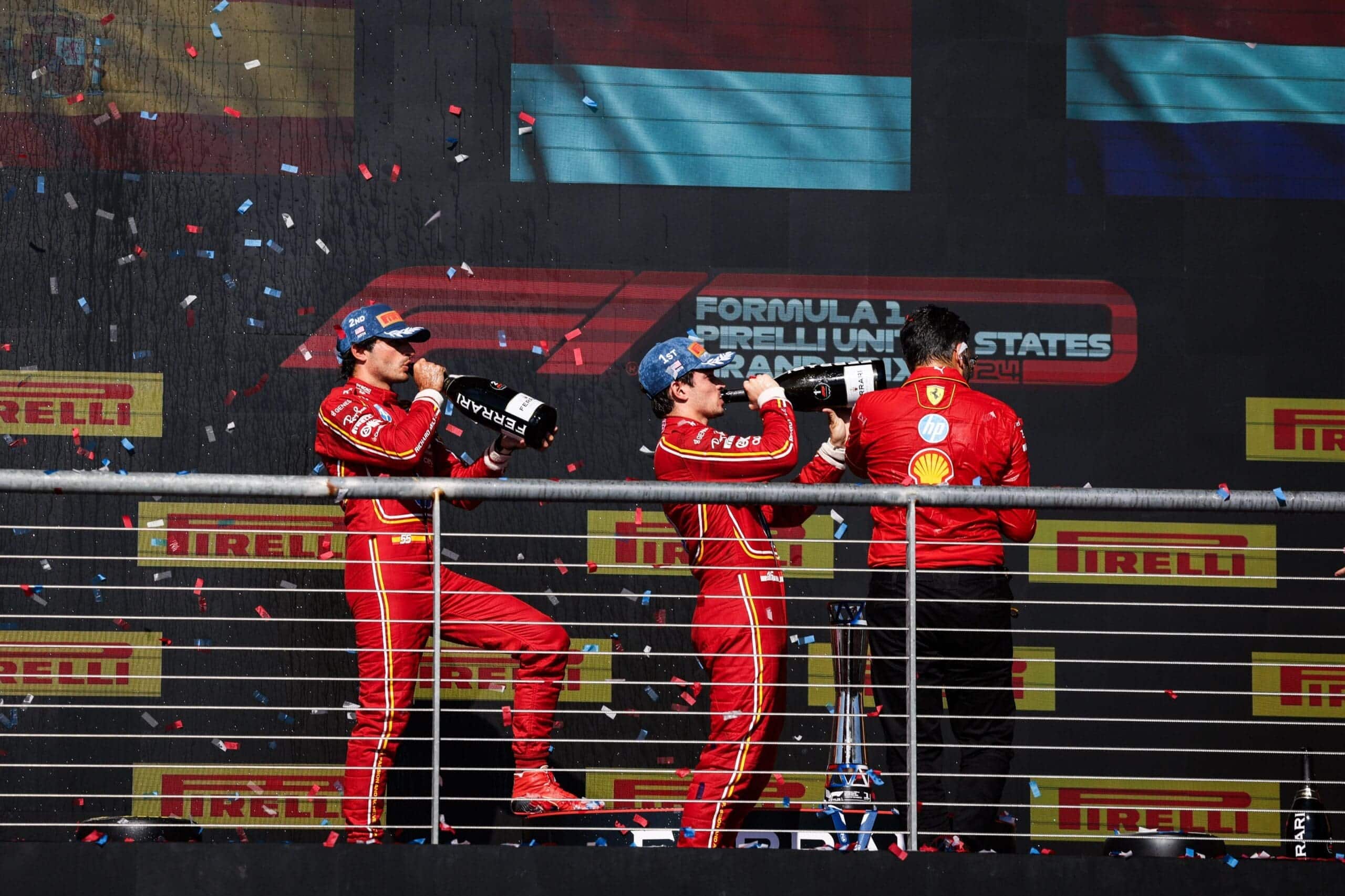 La Ferrari domina ad Austin e adesso sogna il Mondiale