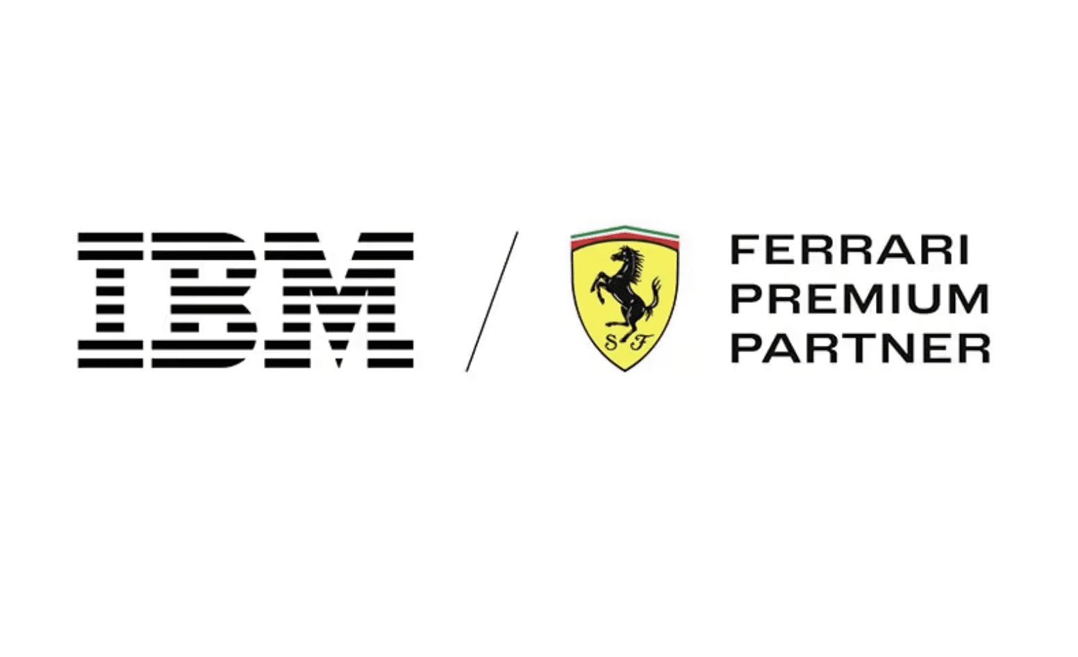 New Partnership Between Ferrari and IBM: IBM Will Be a Sponsor Starting ...